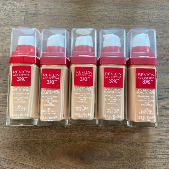 Revlon | Makeup | Revlon Age Defying 3x Foundation Broad Spectrum Spf 2 ...